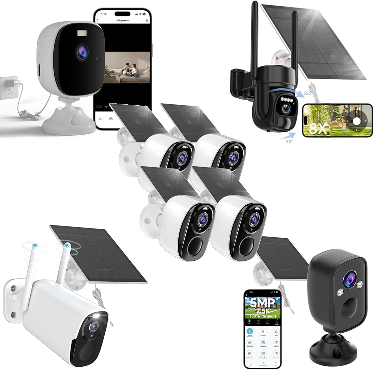 Amazon.com : ELECCTV BW4 4PACK+T1 1PACK+QW5 1PACK+BW4PLUS 1PACK+BW6N ...