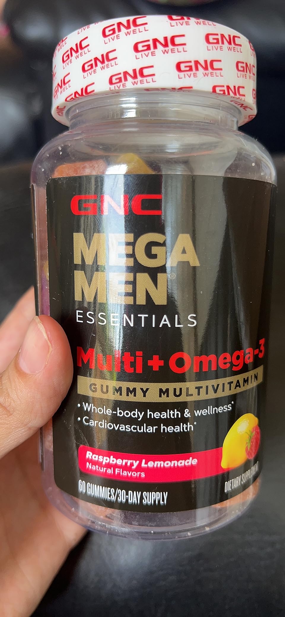 Amazon.com: GNC Mega Men Essentials Multi Plus - Omega 3 Gummy, 60 ct ...
