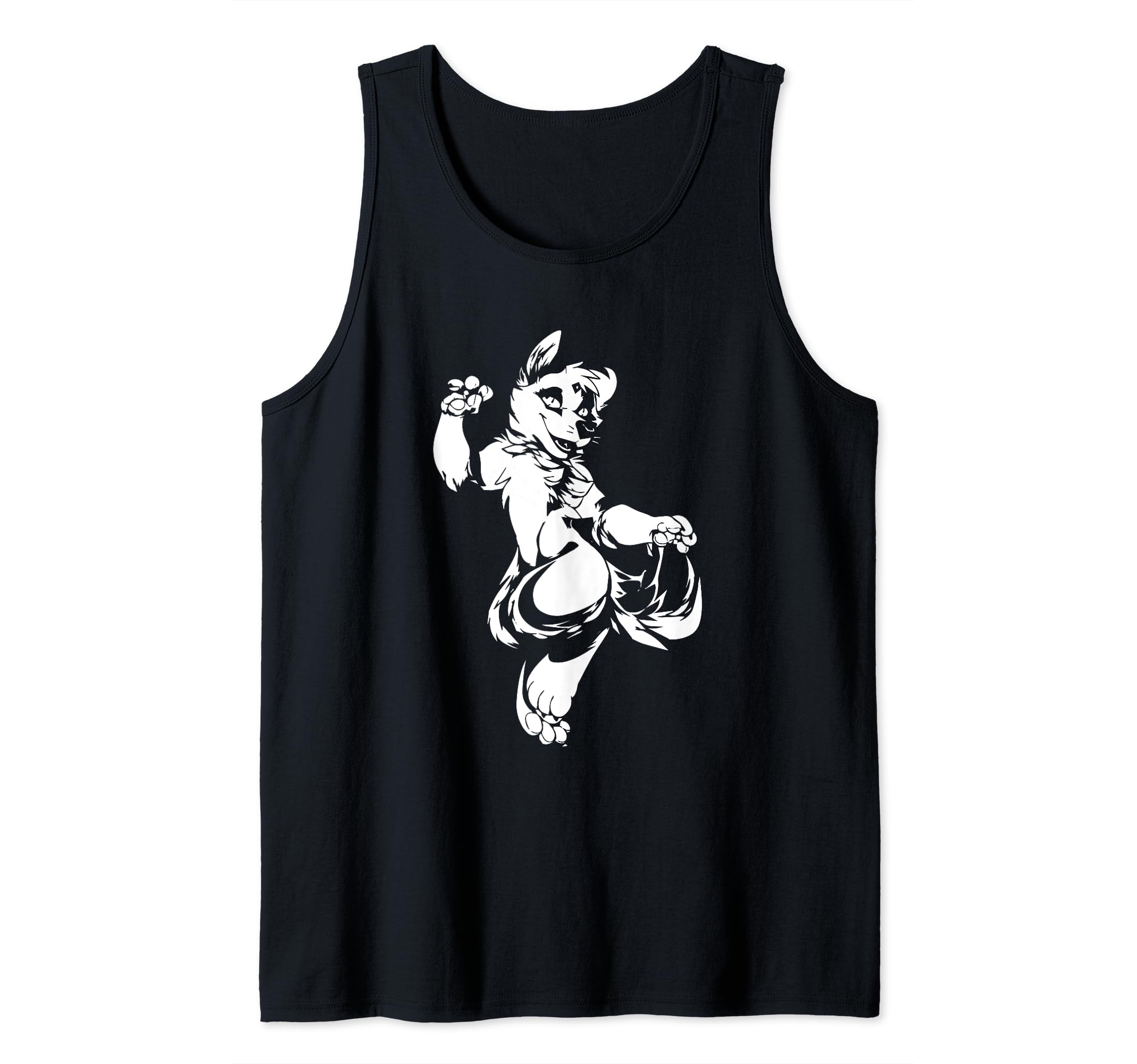 Amazon.com: Fursuit Fox Furries - Fursona Furry Fandom Tank Top ...