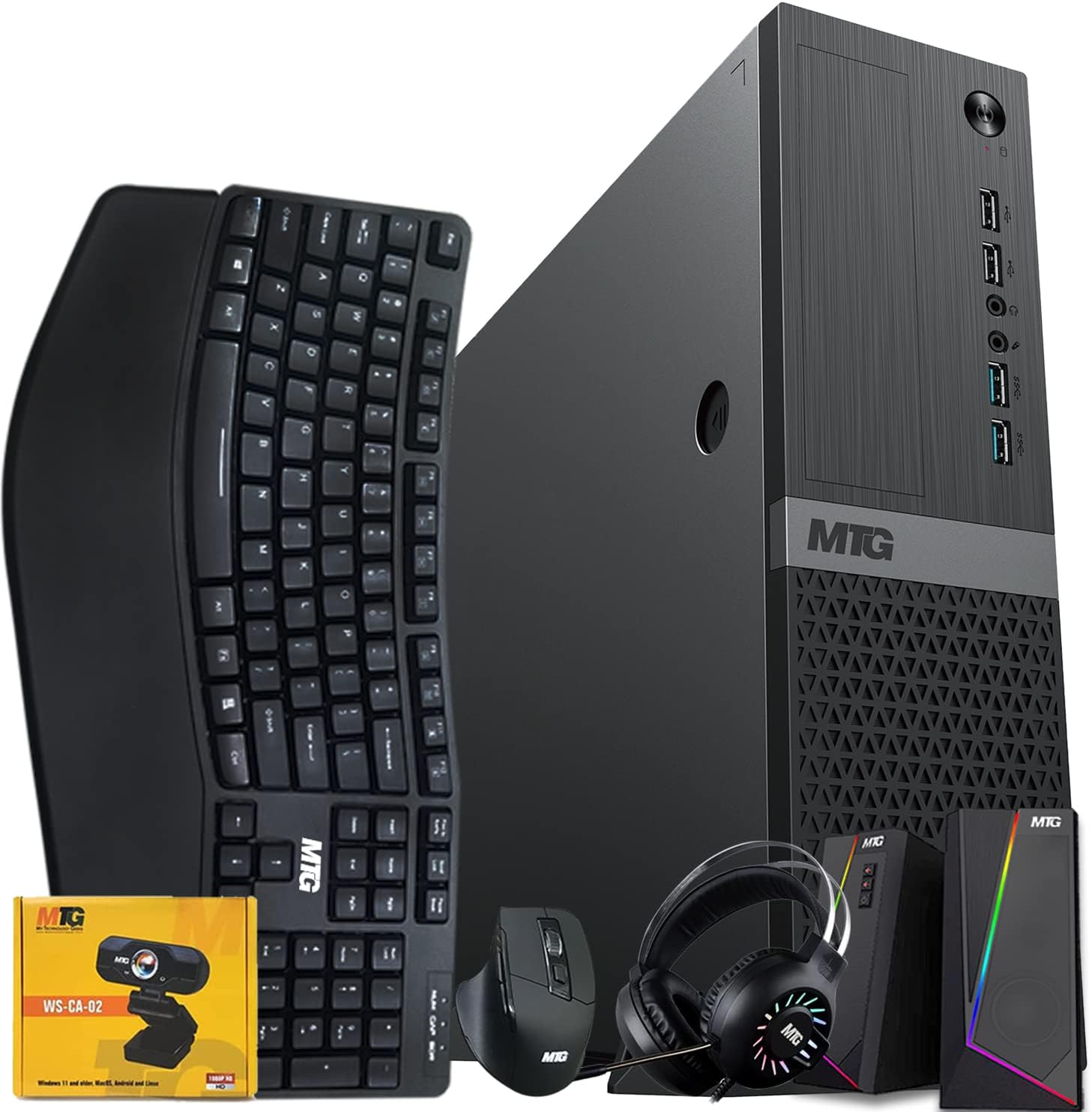 Amazon.com: Aurora High Performance Desktop Computer Intel i5-12400F ...