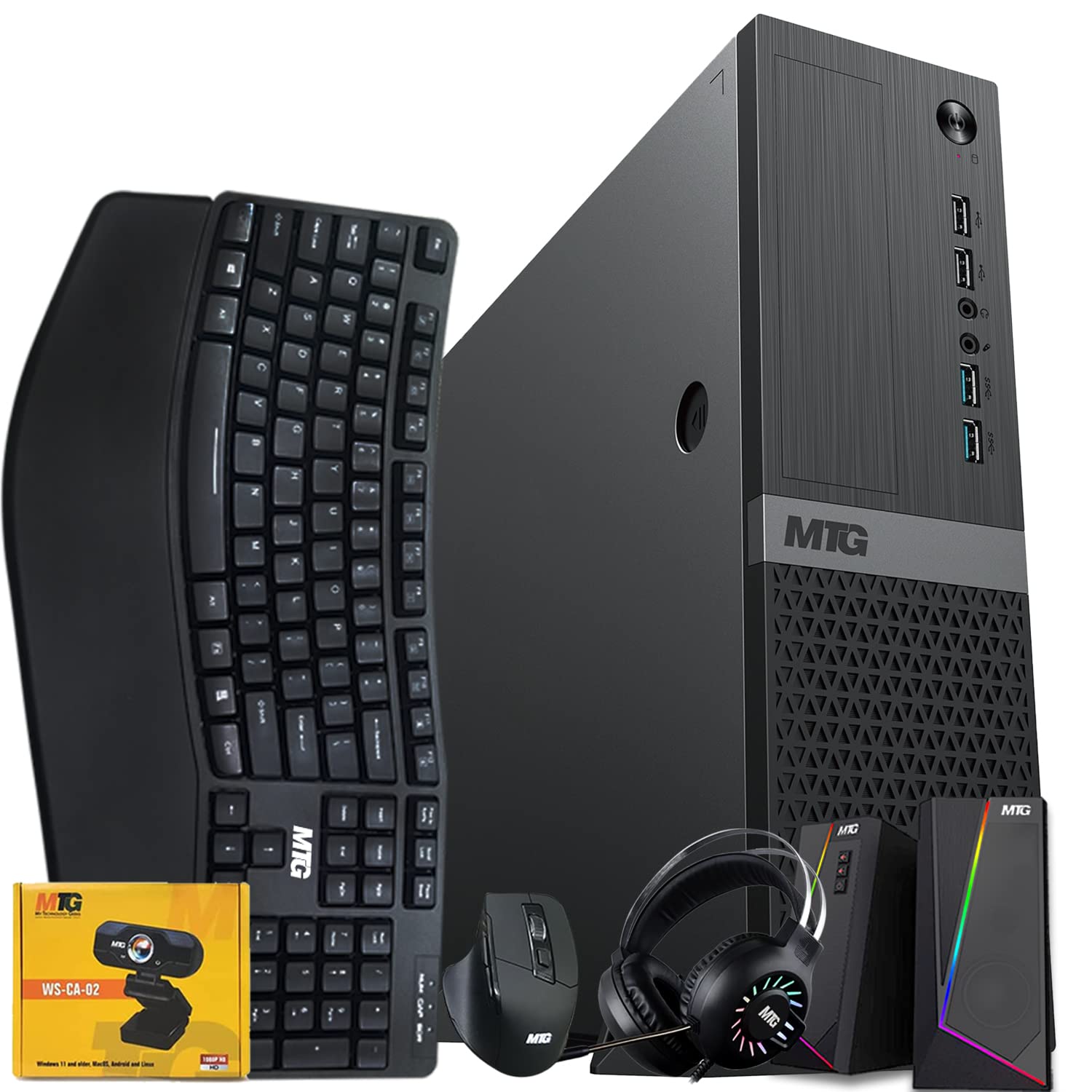 Amazon.com: Aurora High Performance Desktop Computer Intel i5-12400F ...
