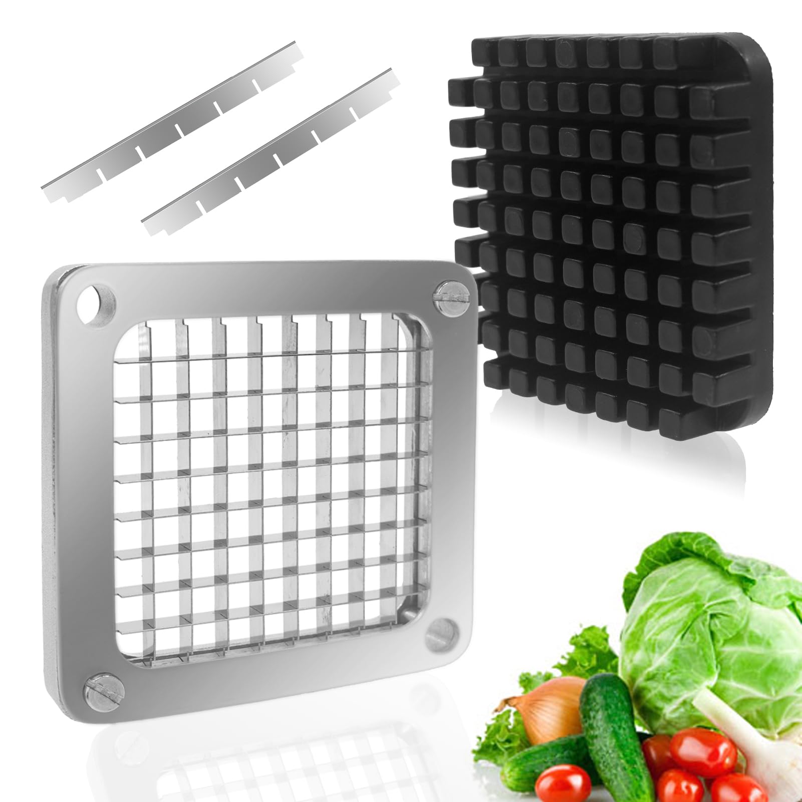 Buy KELEYU Replacement Chopper 3/8‘’ Blade,Commercial Vegetable Chopper ...