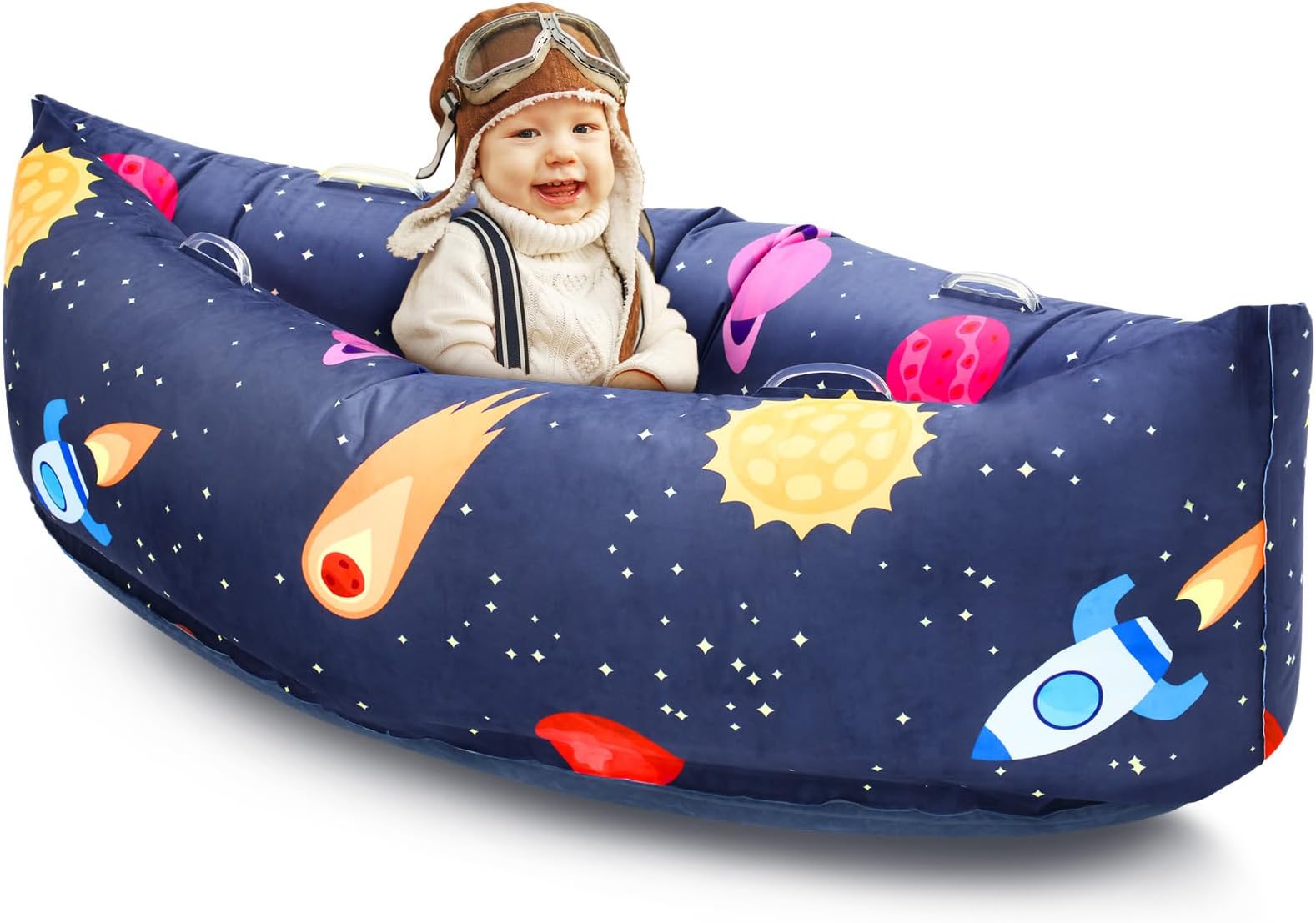 Amazon.com: Maitys 60'' Sensory Chair for Autism Kids Inflatable ...