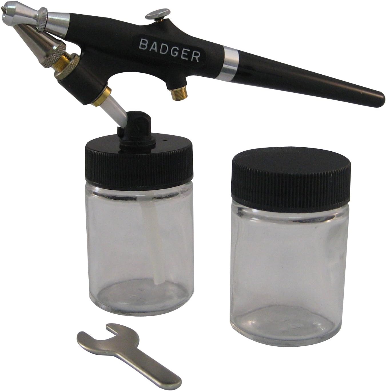 Badger Air-Brush Co. 350-1F Single Action Fine Head Airbrush – BigaMart