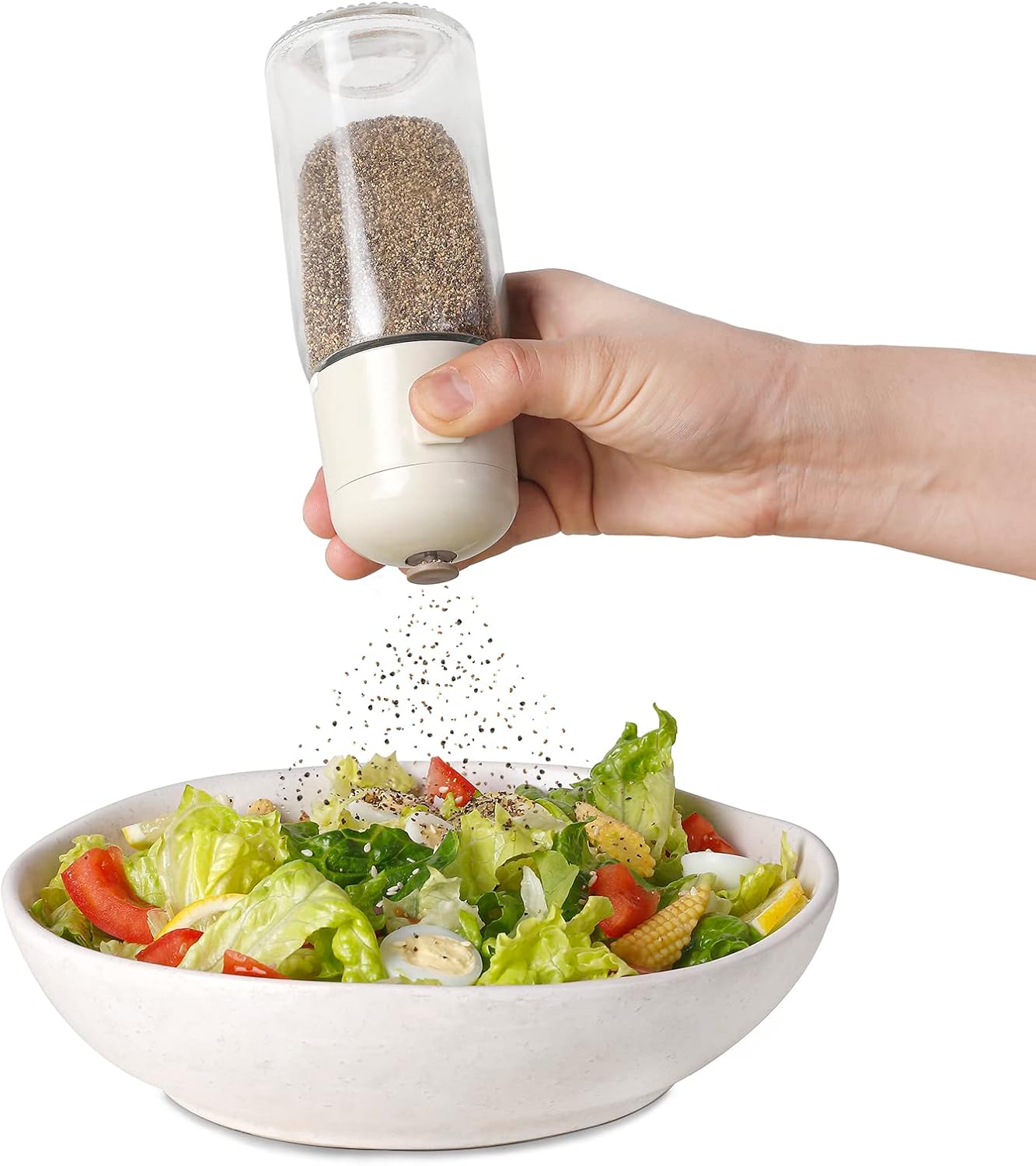 Amazon.com: Salt and Pepper Shakers Set,Powder Sugar Shaker,7oz Glass ...