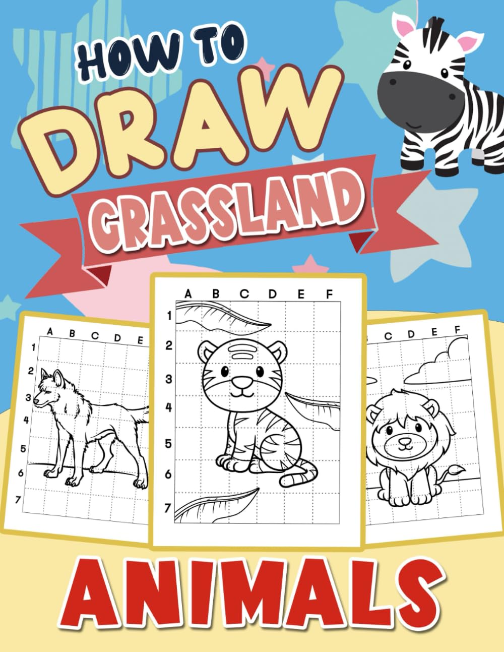 Grassland Animals Drawing Draw An African Grassland