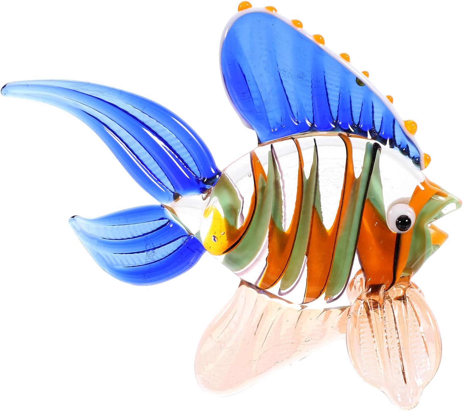 HEALLILY Glass Dolphin Figurines Animal Sculpture Statue Paperweight ...