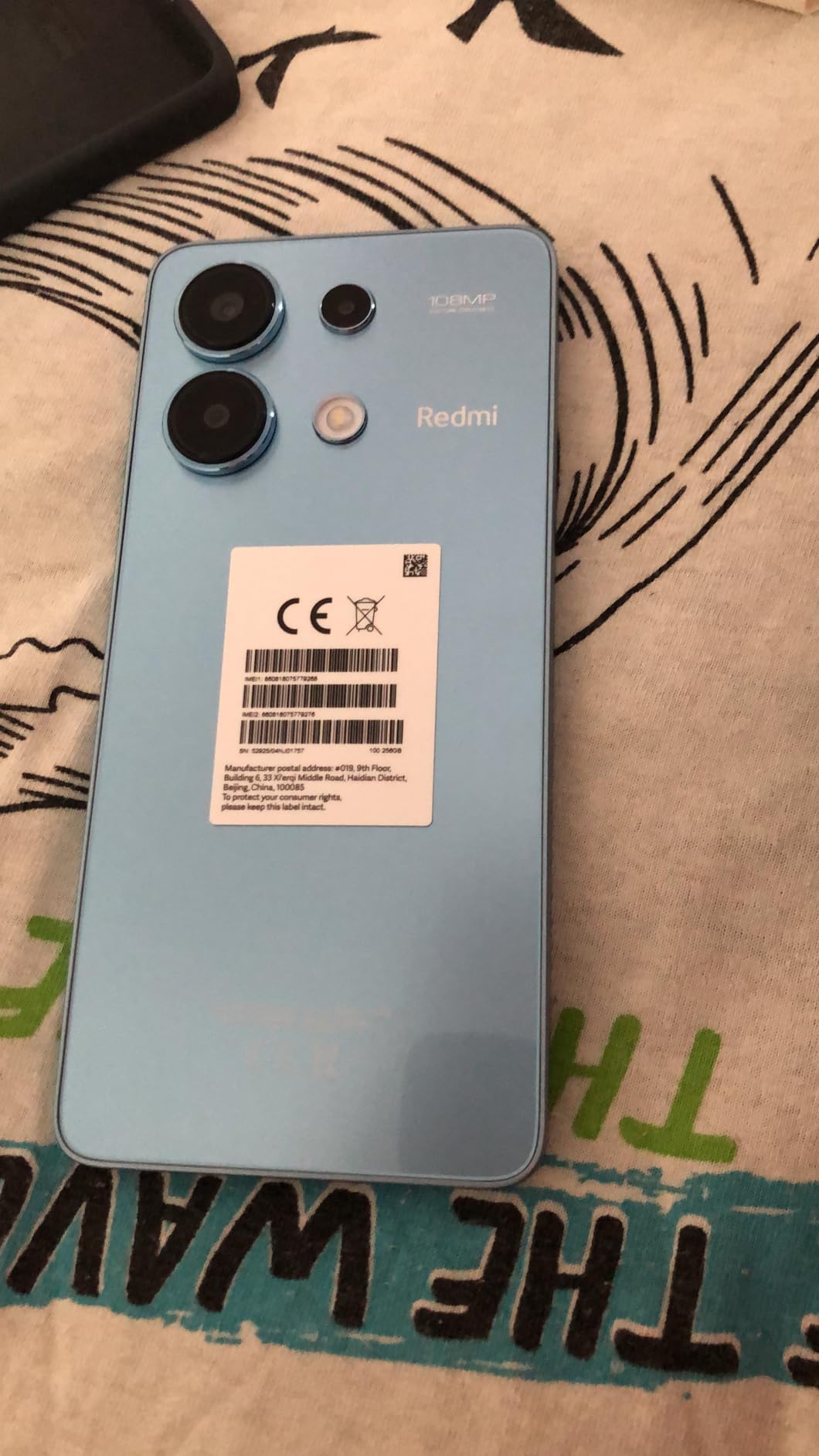 Smartphone Xiaomi Redmi Note 13 8+256GB Azul Modelo 23129RA5FL - Happy ...