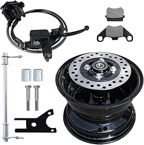 JMCHstore Rear Rim Disc Hydraulic Brake Kit for Baja Heat, Mini Baja ...