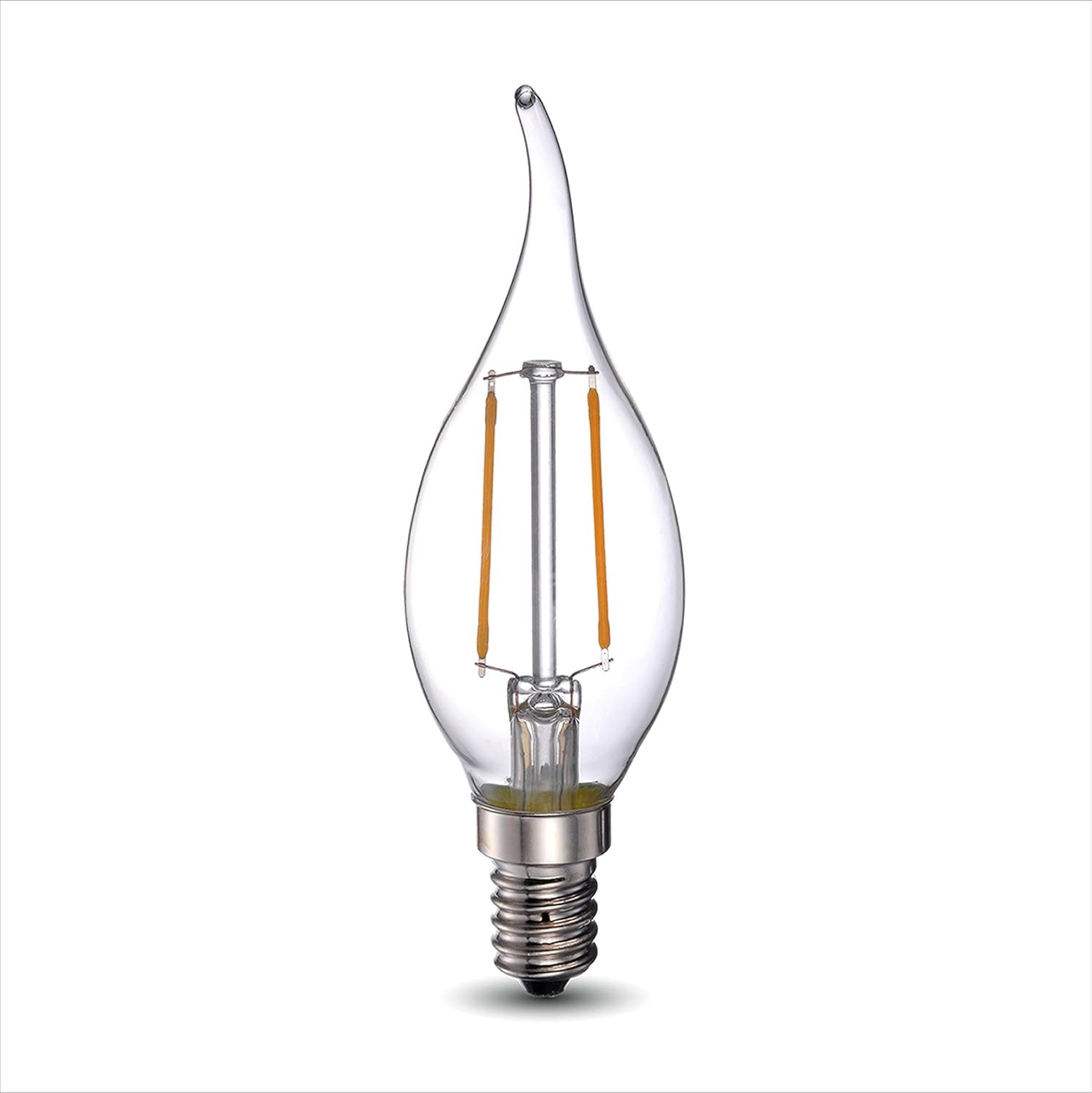 GREENLIGHTDEPOT 40 Watt Equivalent LED Amber Light Bulb E12 Dimmable ...