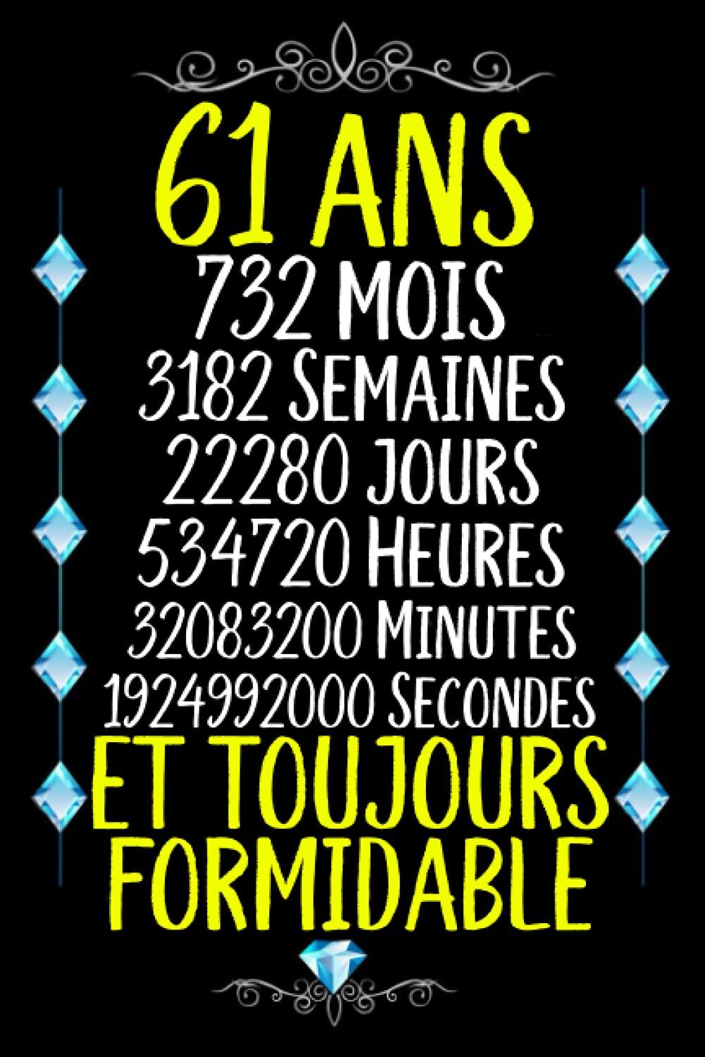 Buy 61 ans et toujours formidable: Joyeux Anniversaire 61 ans , Idée ...