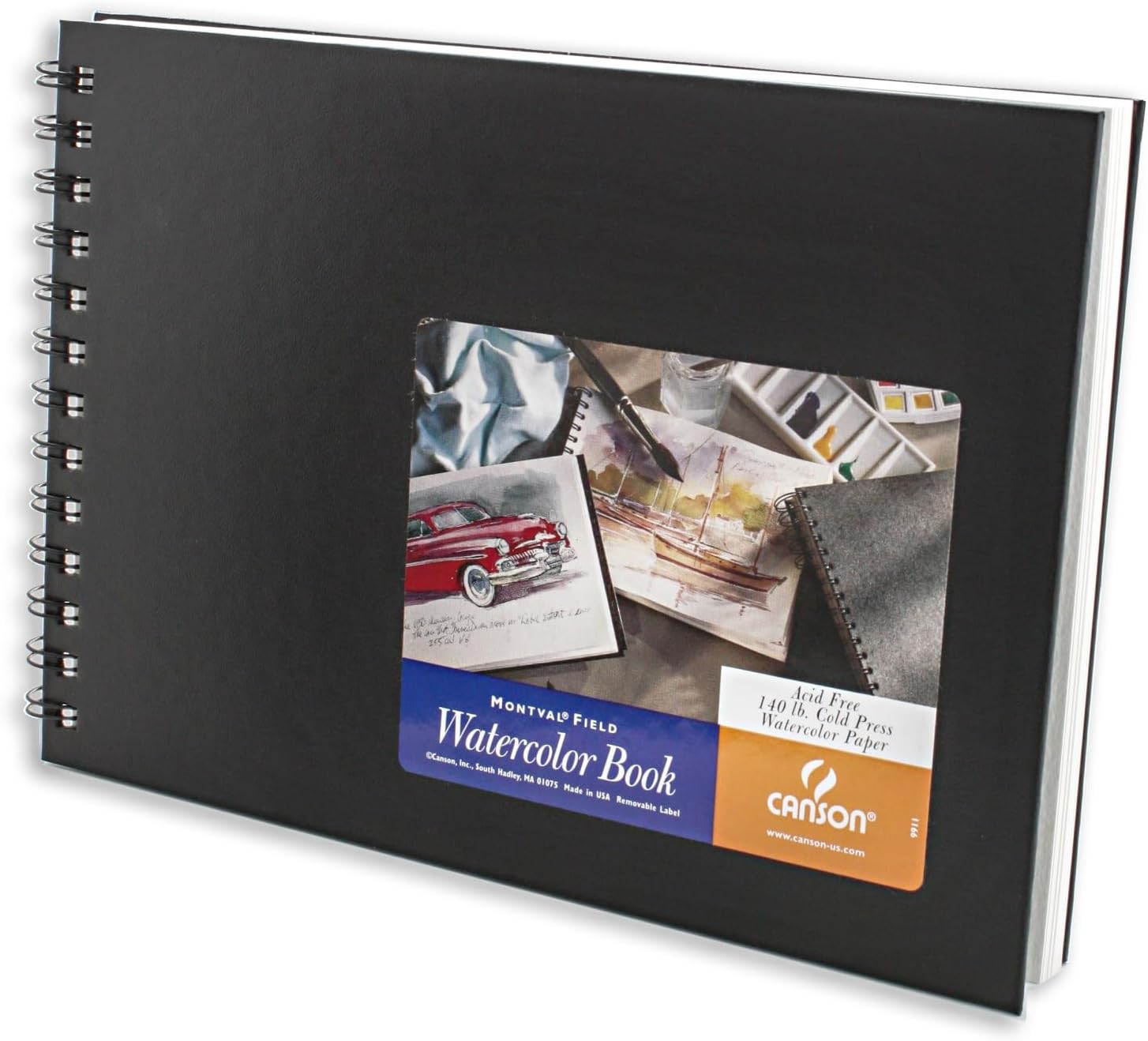 Amazon.com: Field Watercolor Wirebound Book Size: 7" H x 10" W