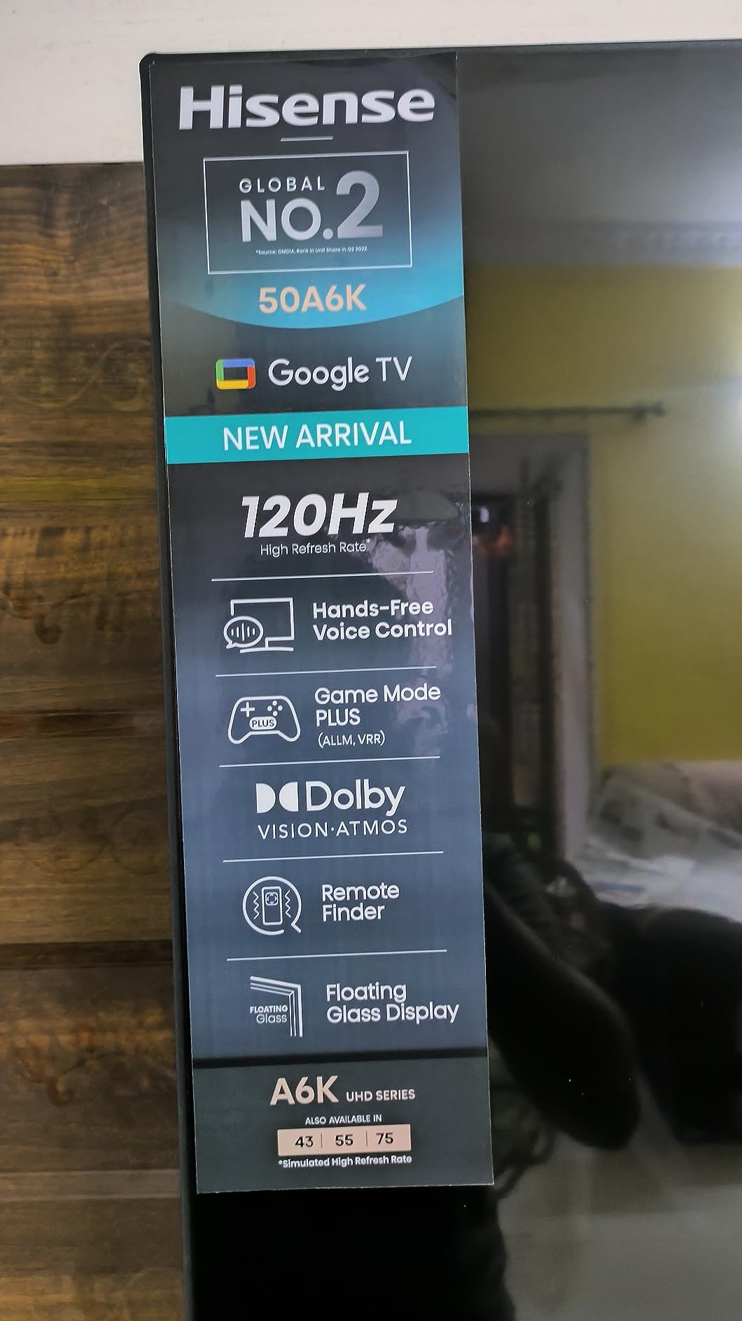 Hisense 139 cm (55 inches) Bezelless Series 4K Ultra HD Smart LED ...