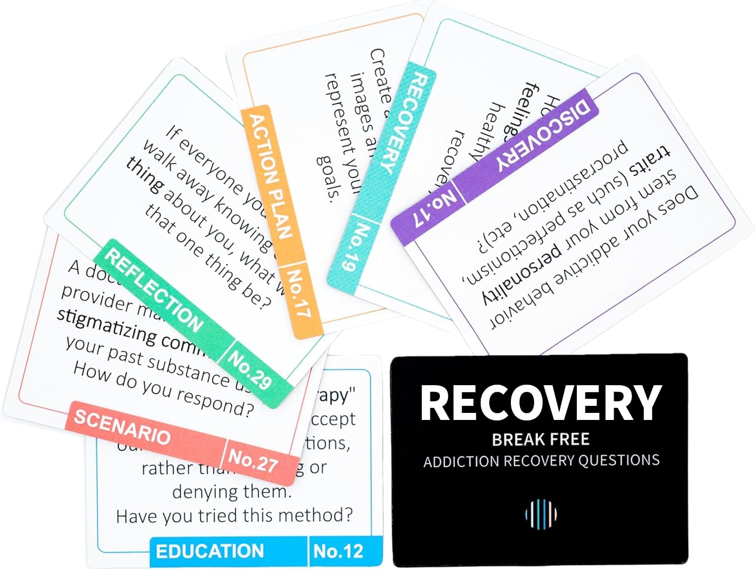 Snapklik.com : 200 Addiction Recovery Cards For Engaging Group Therapy ...
