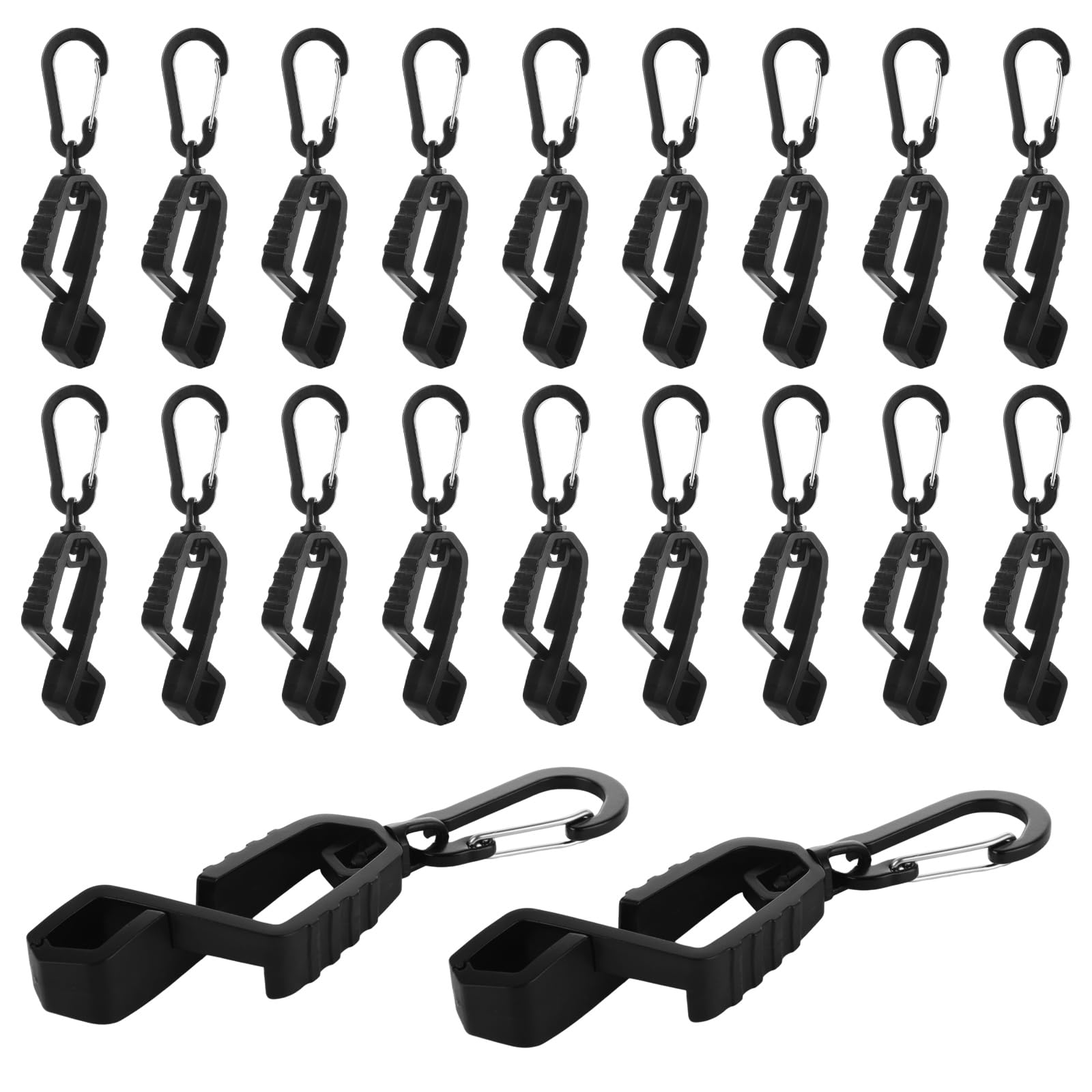 ZOFORTY 20 PCS Glove Clips for Work, Glove Belt Clips, Work Safety Clip ...