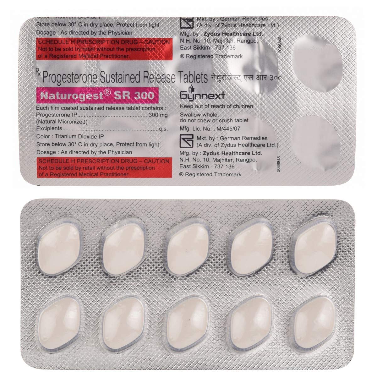 Naturogest SR 300 - Strip of 10 Tablets : Amazon.in: Health & Personal Care