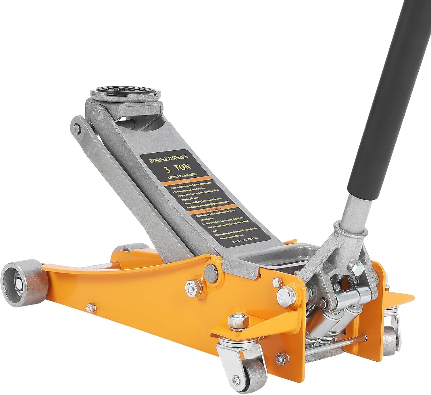 Amazon.com: EuKer 3 Ton Low Profile Floor Jack for All Terrain Vehicles ...