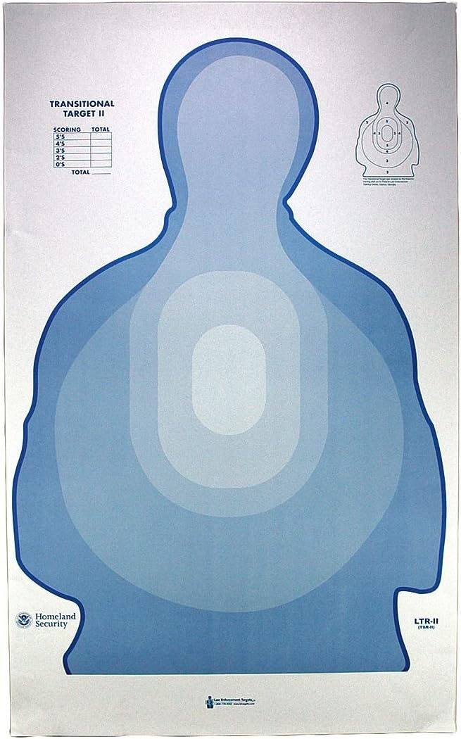 Amazon.com : BLUE US TREASURY TRANSITIONAL TARGET II 25 PACK : Archery ...