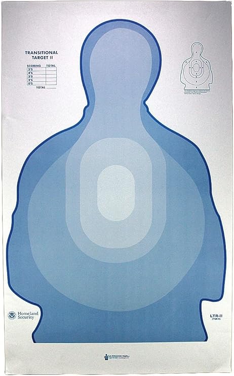 Amazon.com : BLUE US TREASURY TRANSITIONAL TARGET II 25 PACK : Archery ...