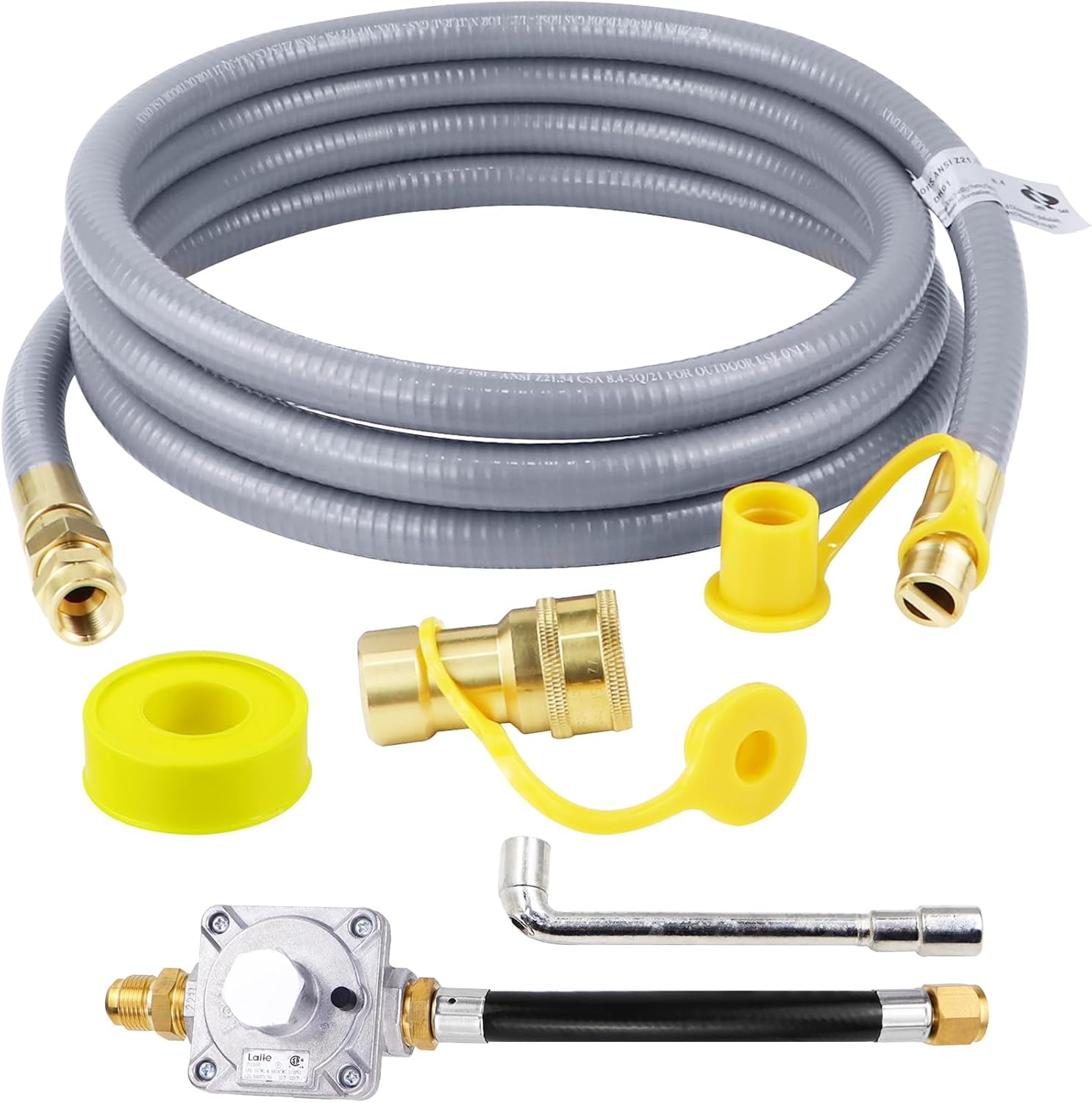 Amazon.com : Pulaim 710-0003 Propane to Natural Gas Conversion Kit ...