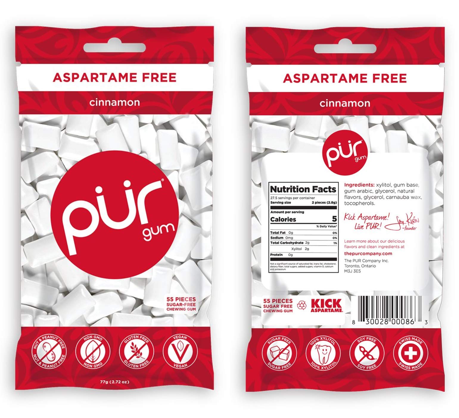 Snapklik.com : Pur Gum Variety Pack - Cool Mint