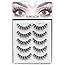 Amazon.com : PURELEOR 3D Wispies False Eyelashes Long Lashes With ...