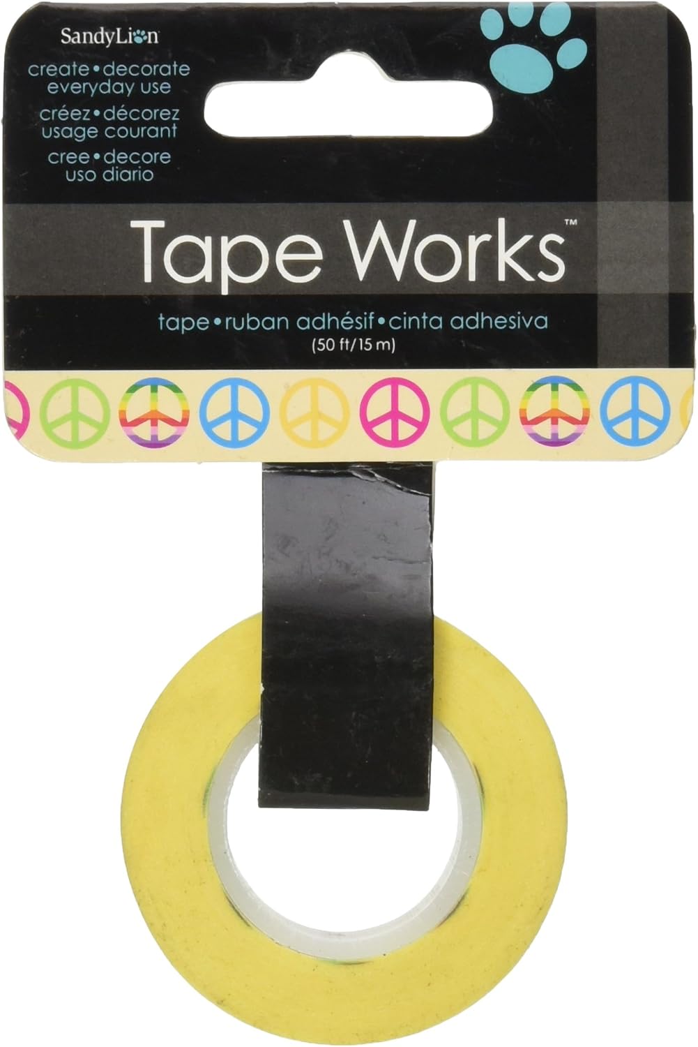 Amazon.com: Tape Works Peace Signs Tape