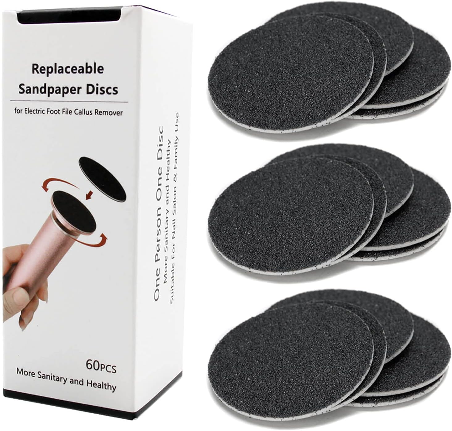 Amazon.com : Peel-N-Stick Refill Disk Files for TAIFF Soft Feet, Luxor ...