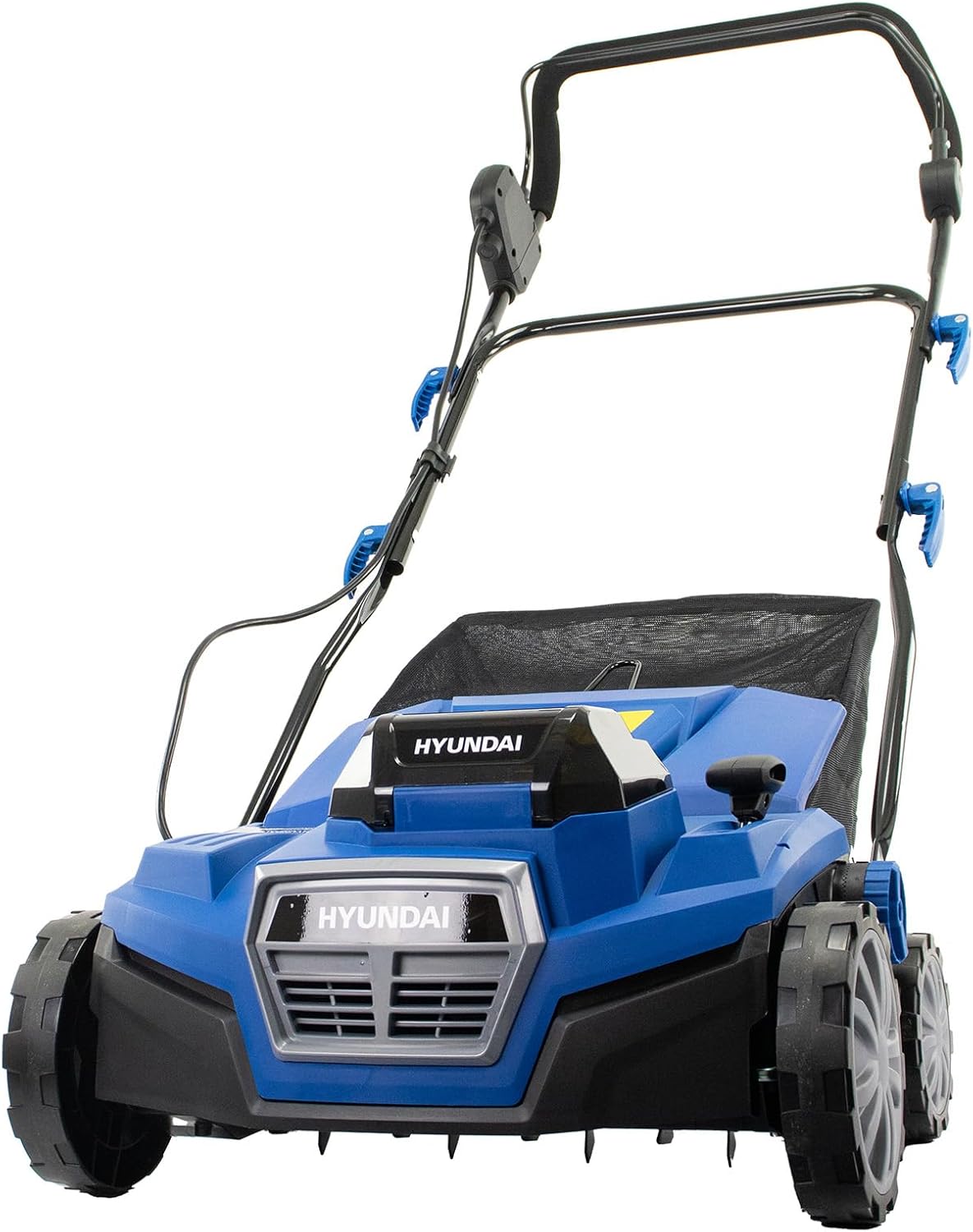 Hyundai 2 x 20V (40V) Cordless Lawn Scarifier, Aerator & Dethatcher ...