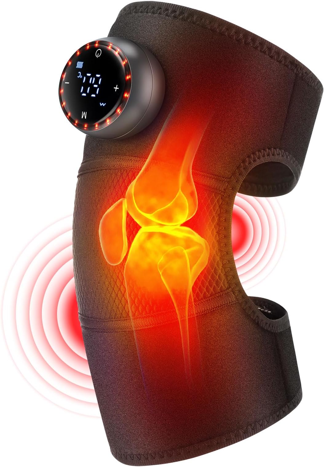 Amazon.com: Cordless Heated Knee Massager with Vibration, FSA HSA ...