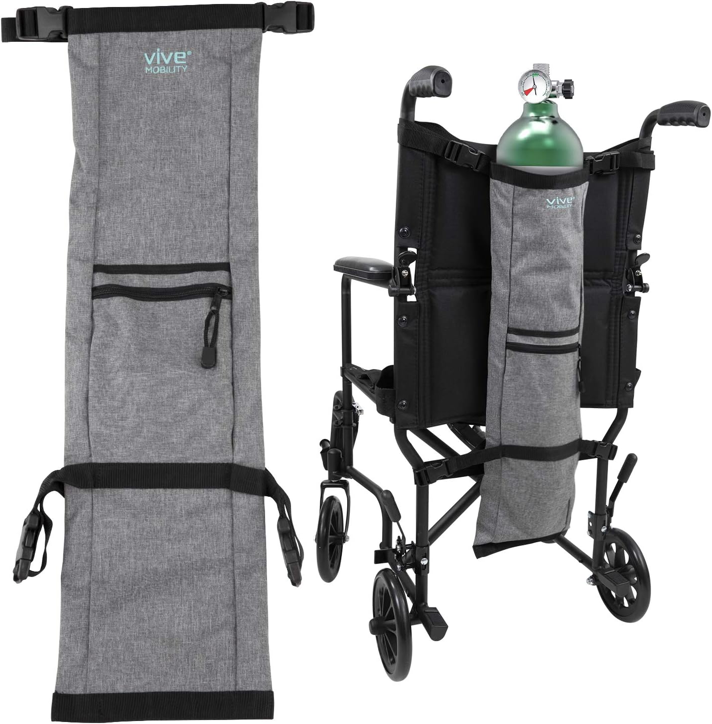 Amazon.com: FWF Oxygen Holder for A Walker Holds 1 (D OR E Style ...