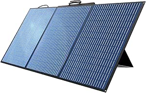 Amazon.com : Innopower 2 in 1 Solar Panel Table, 110W Portbale Solar ...