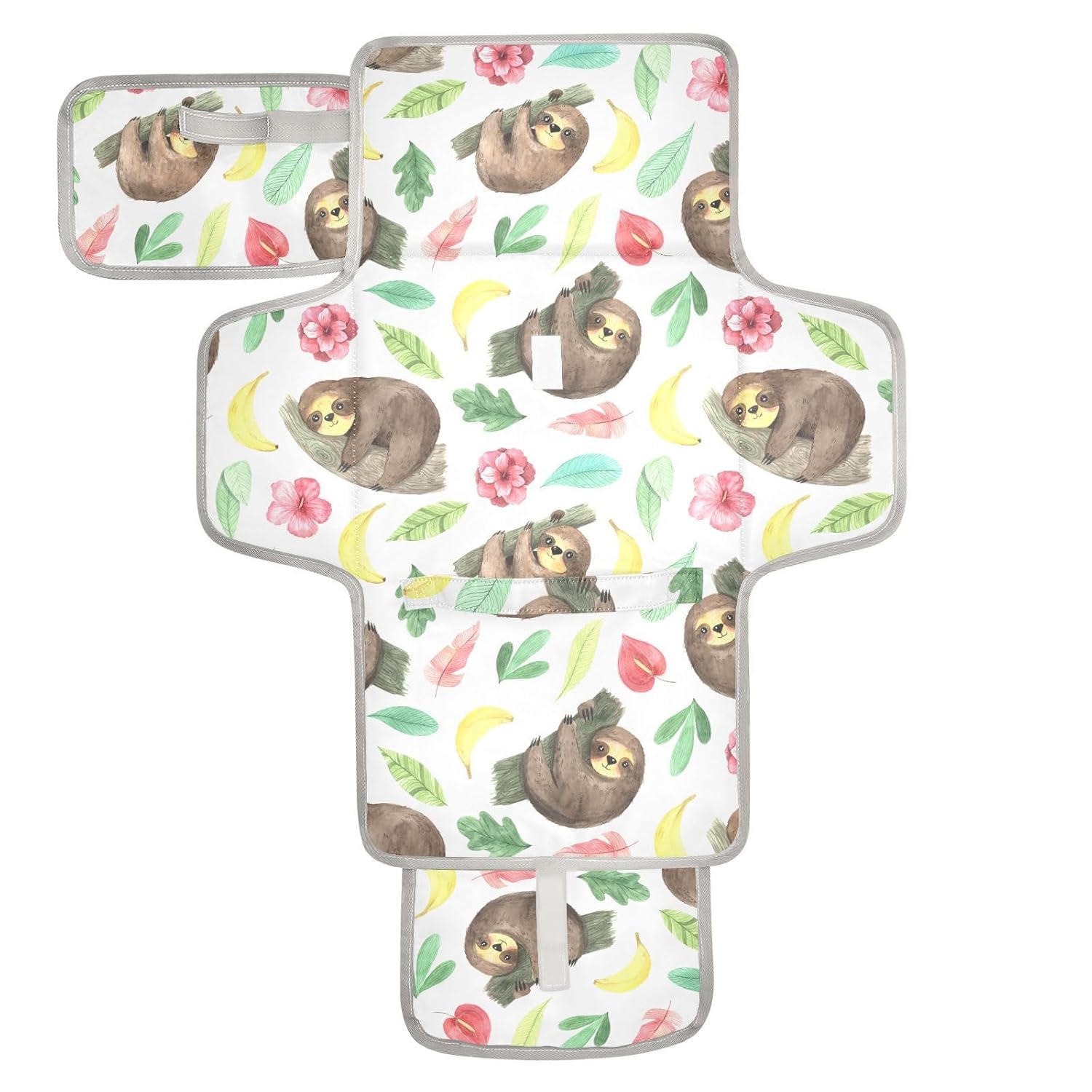 Amazon.com : Portable Changing Pad for Baby - Cute Sloth Waterproof ...