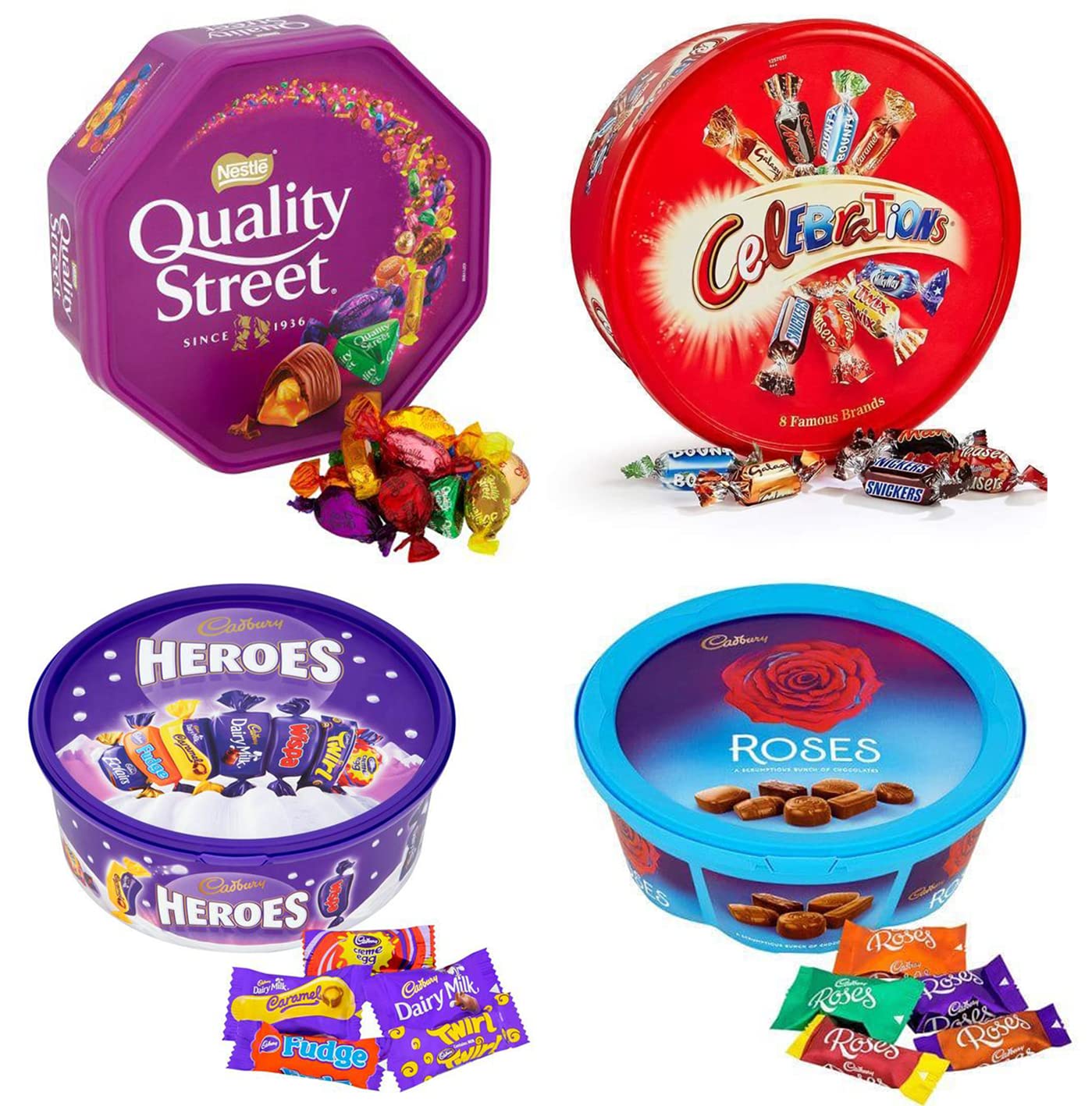 Quality Street Logo Mackintosh's Quality Street Chocolate 650g