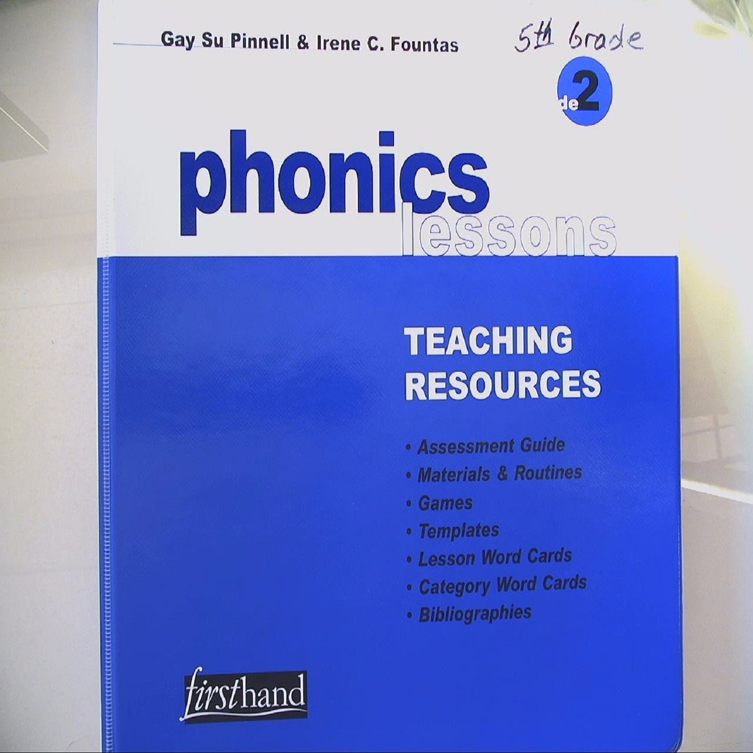 Amazon.com: Phonics Lessons: Letters, Words, and How They Work: Grade 2 ...