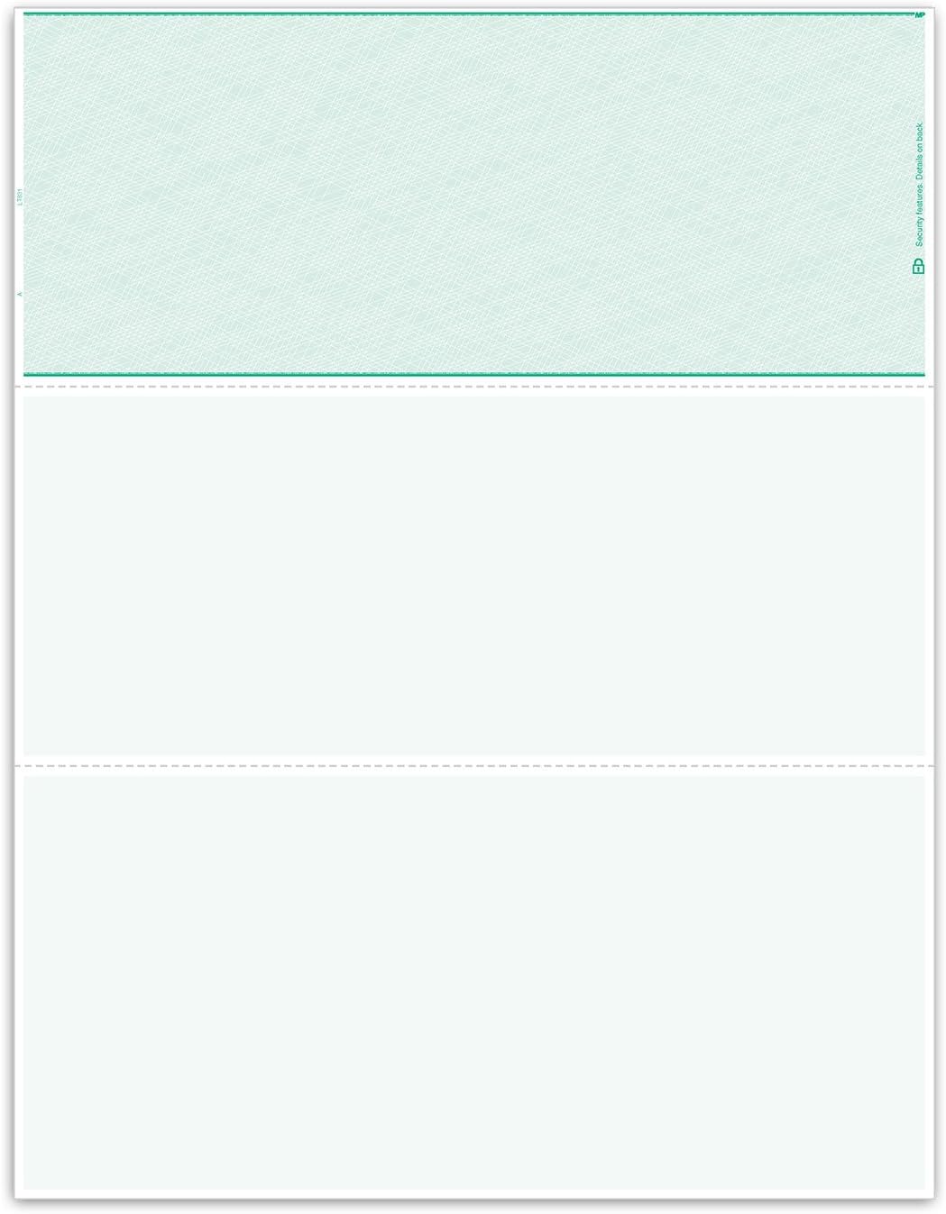 Amazon.com : Business Laser Checks - Top Position Green 250 - Software ...