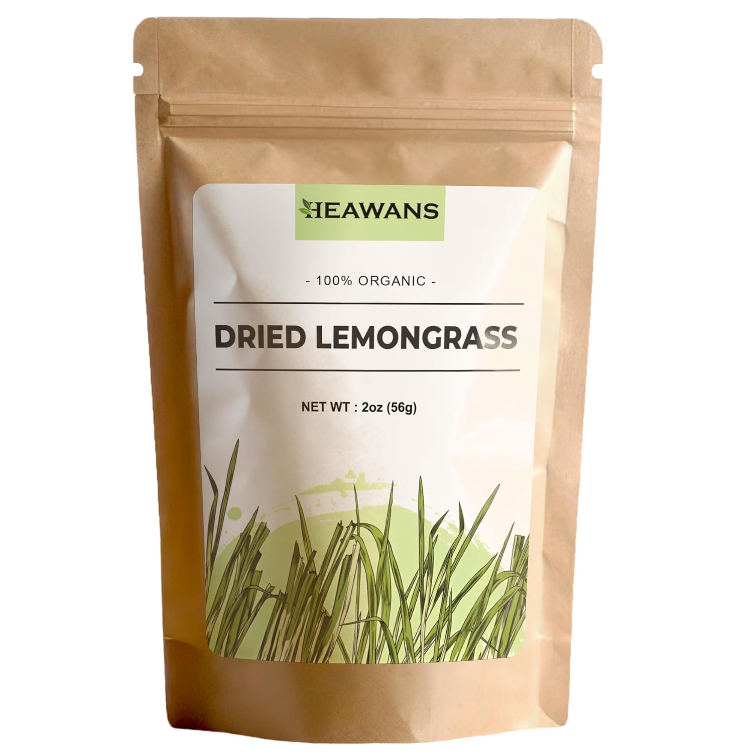 Amazon.com : Organic dried lemongrass cut 2 oz / 56g : Grocery ...