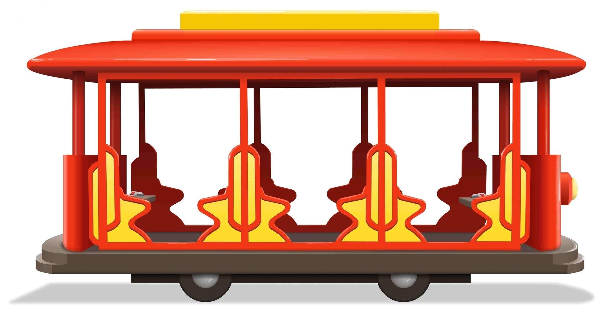 Buy Mr Rogers Daniel Tiger's Neighborhood Trolley #2 Edible Cake Topper ...