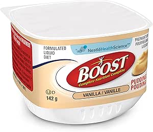 BOOST Vanilla Pudding, Ready-to-eat Oral Nutrition Supplement ...