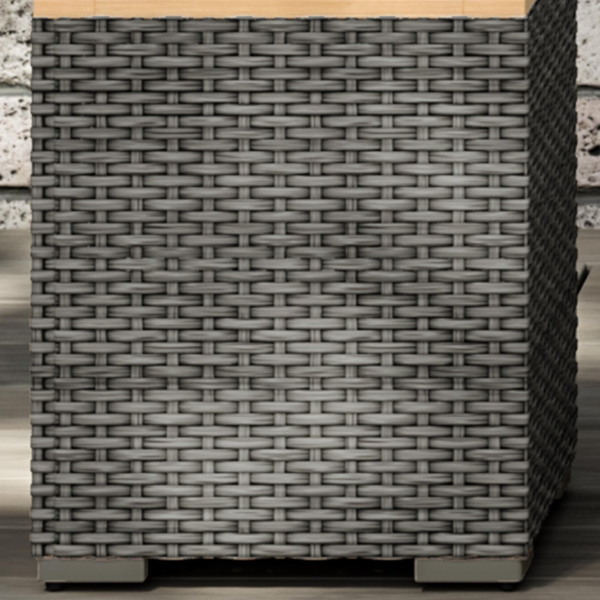 Snapklik.com : Homestyles Boca Raton Outdoor Side Table