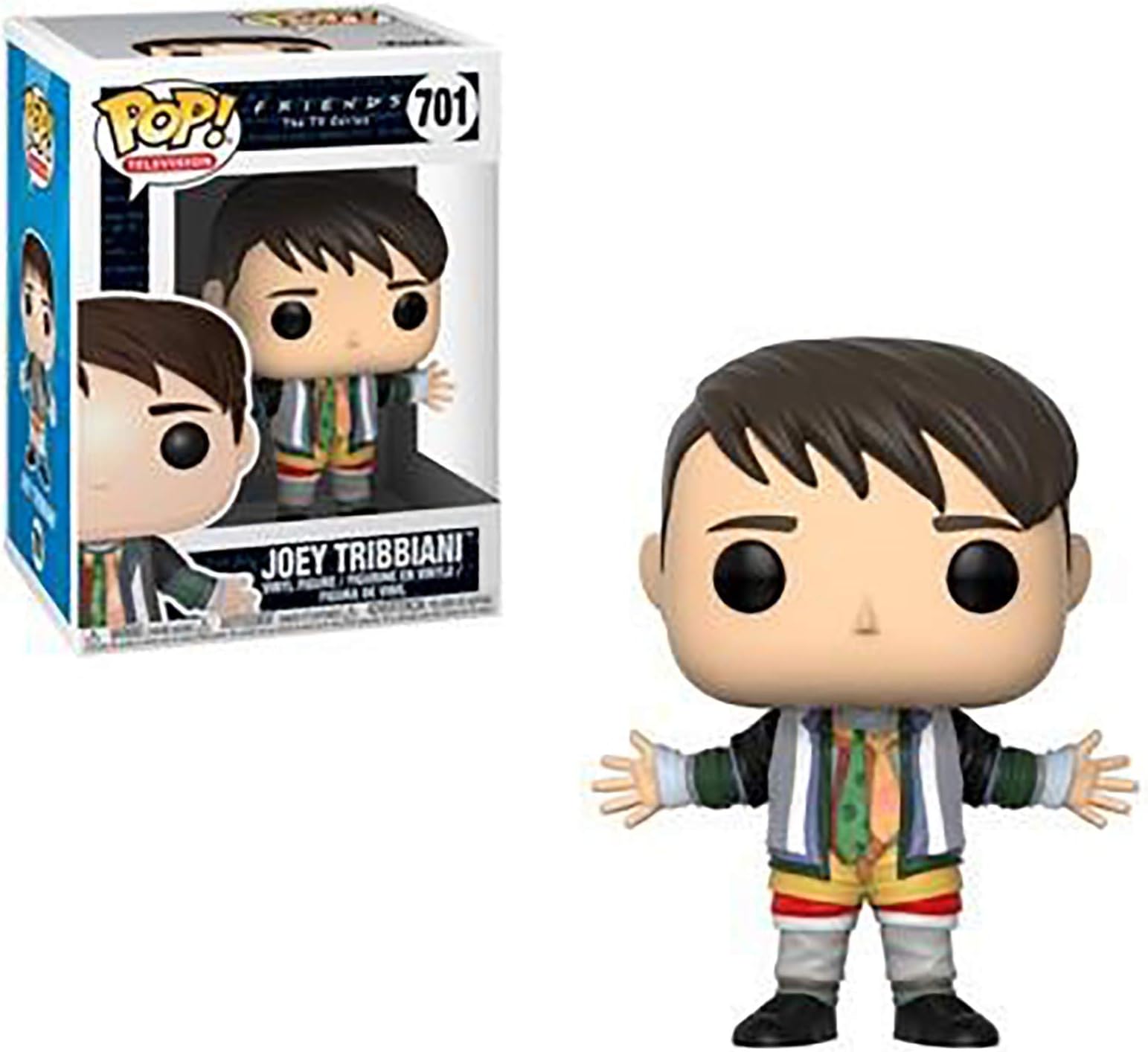 Amazon.com: Funko POP! Vinyl: Friends: Joey Tribbiani in Chandler's ...