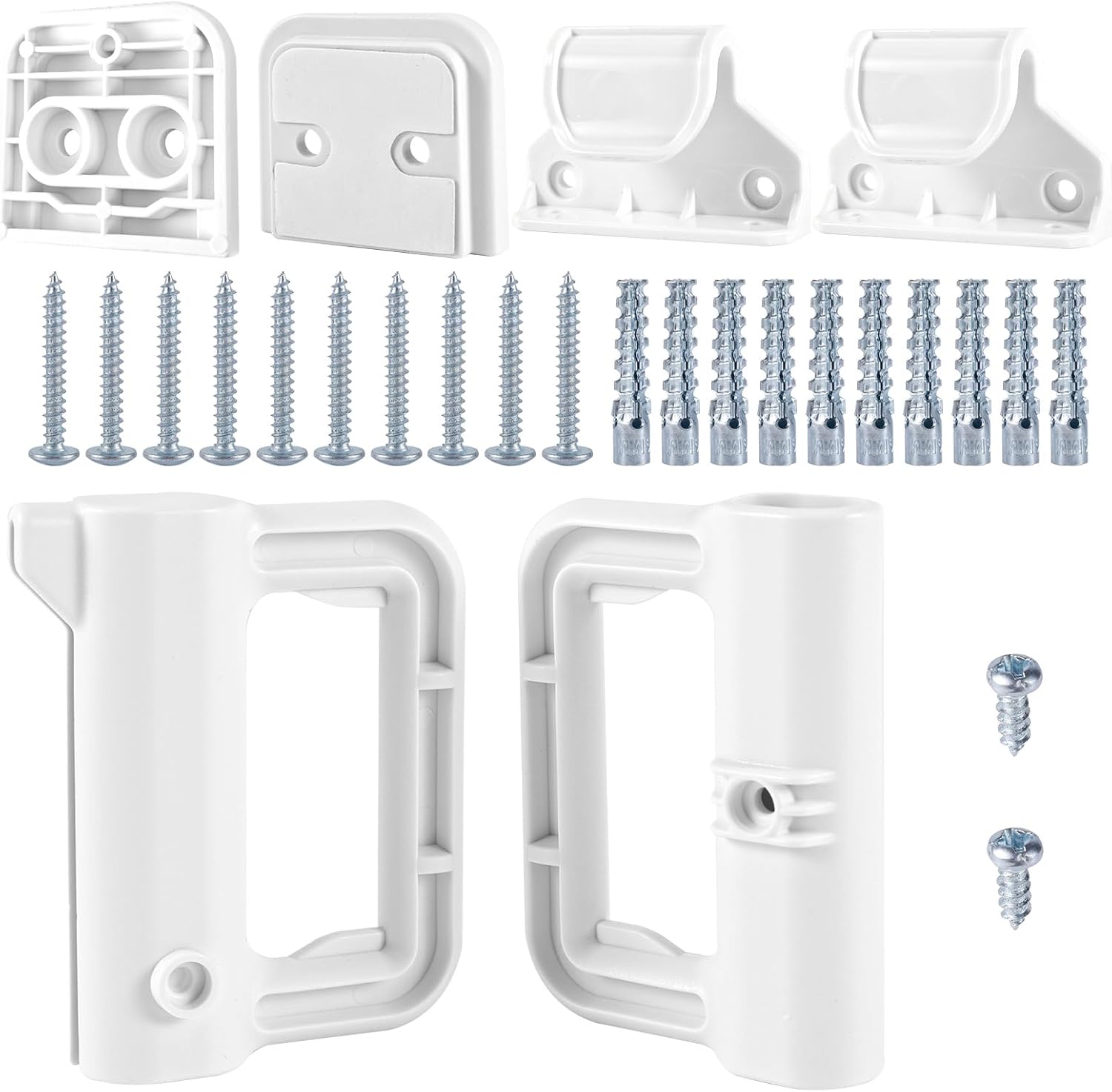 Amazon.com: Baby Gate Replacement Parts Kit with Hardware, Wall ...