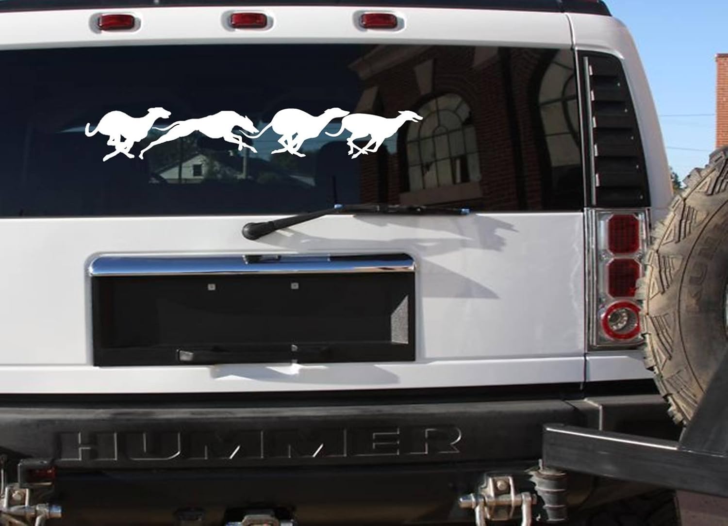 Amazon.com: Racing Greyhounds K544 4x24 inch Sticker Greyhound Dog ...