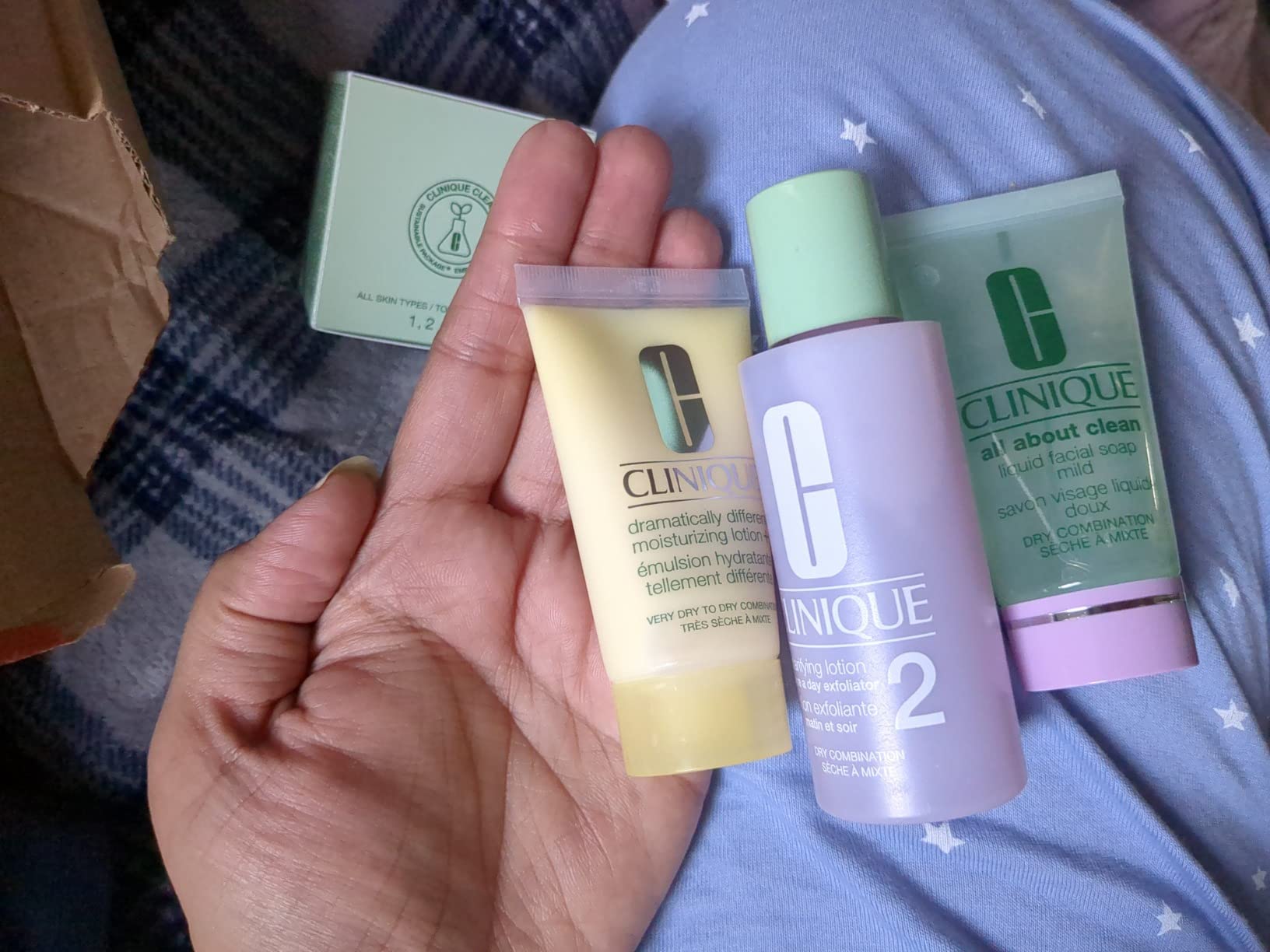 Clinique - System in 3 Stages Intro Kit 2 - Liquid Facial Soap ...