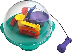 Amazon.com: MagneDome Magnetic Marble Run Dome - Enclosed Marble Track ...