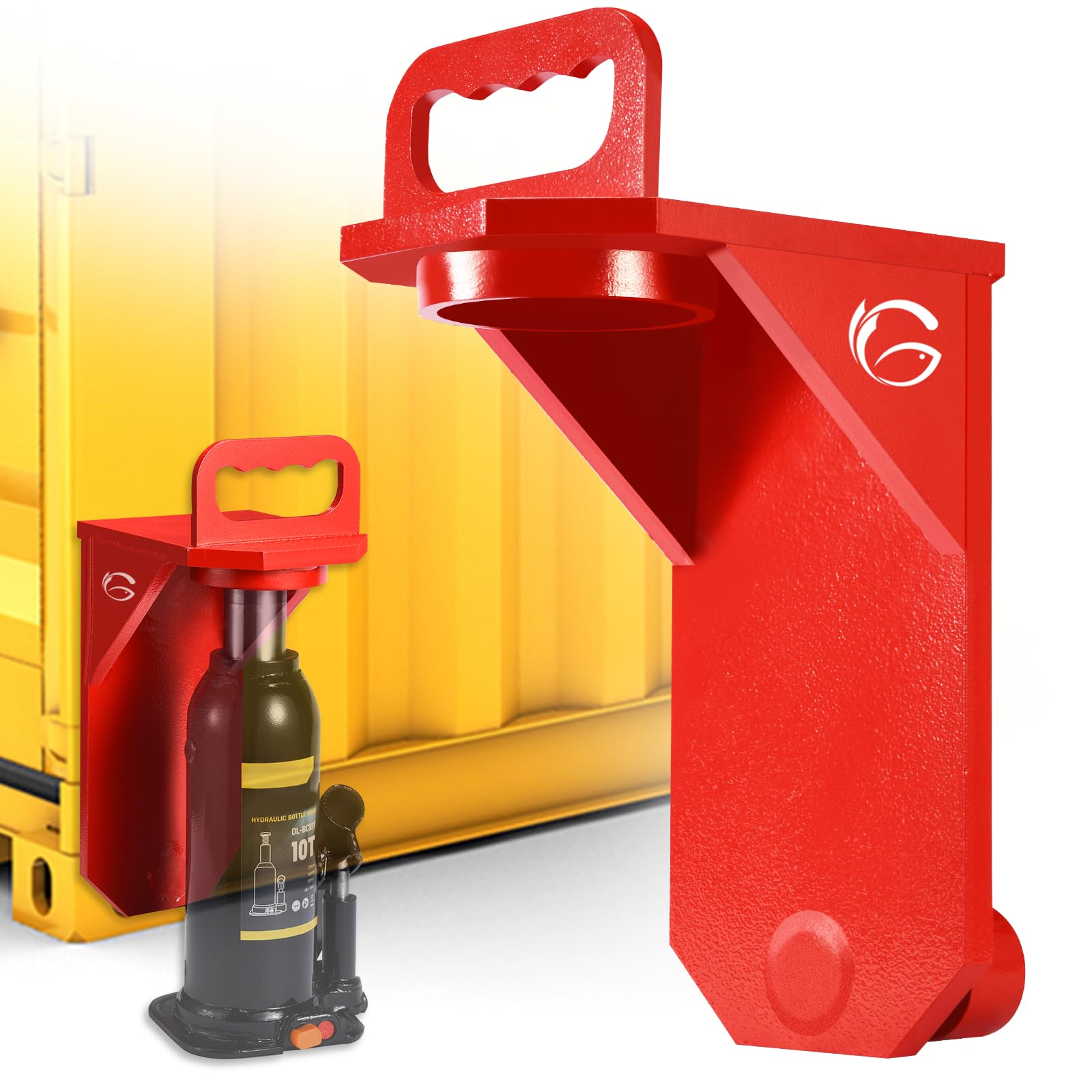 Snapklik.com : GADFISH Red Shipping Container Jack Lug