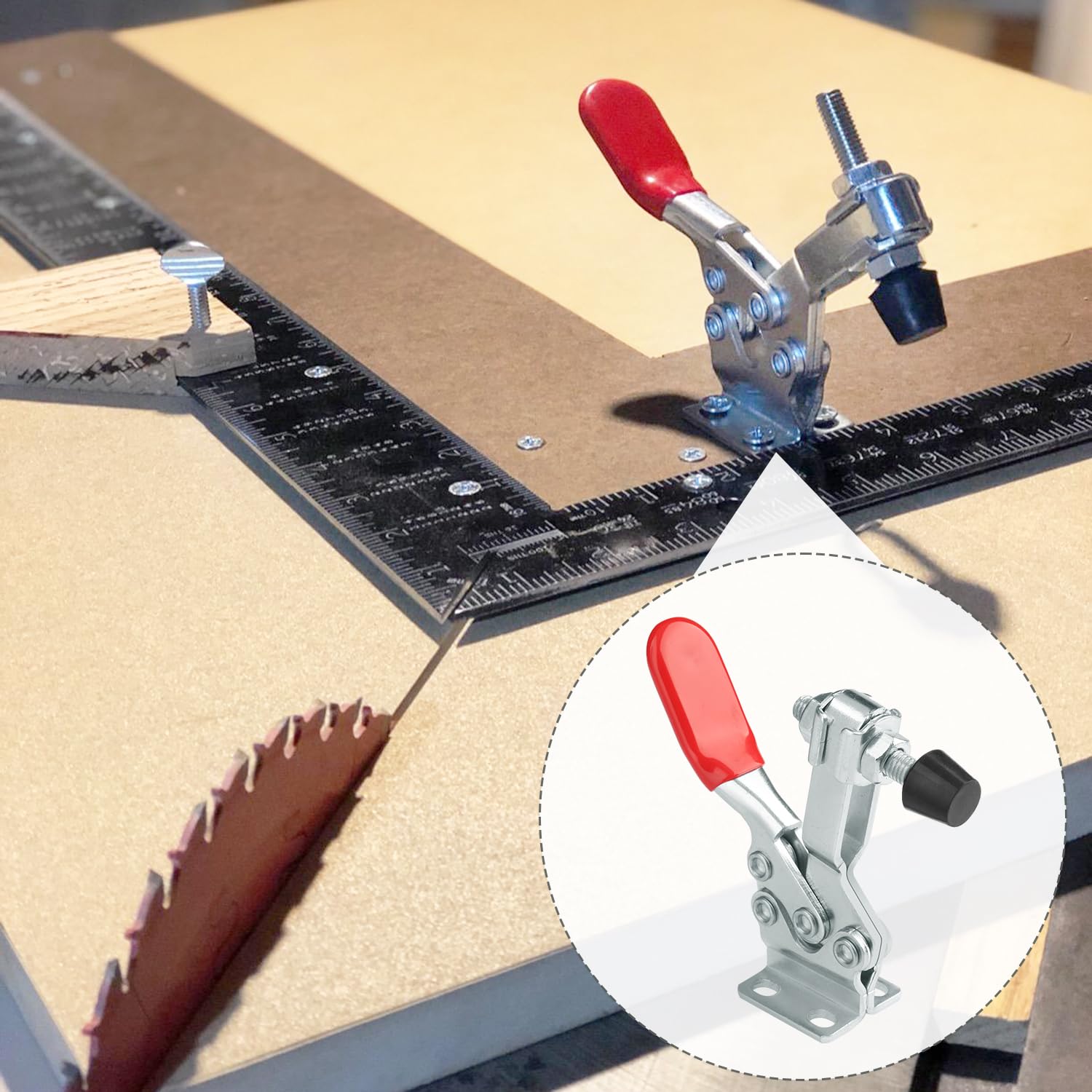 Snapklik.com : 8 Packs GH-225D 500lbs Holding Capacity Toggle Clamps ...