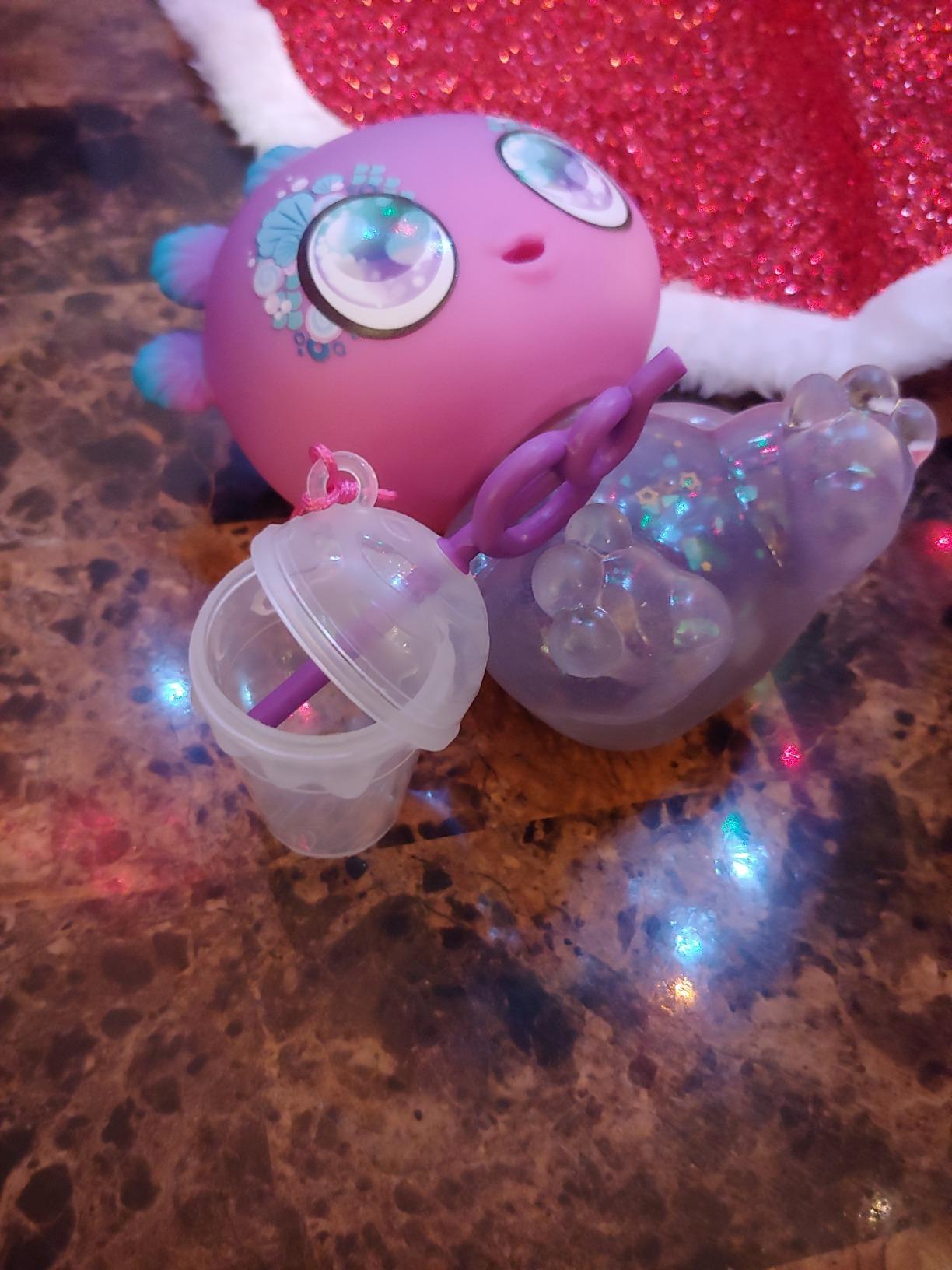 Amazon.com: Goo Goo Galaxy - 5Doll with Squeezer Belly & DIY Slime ...