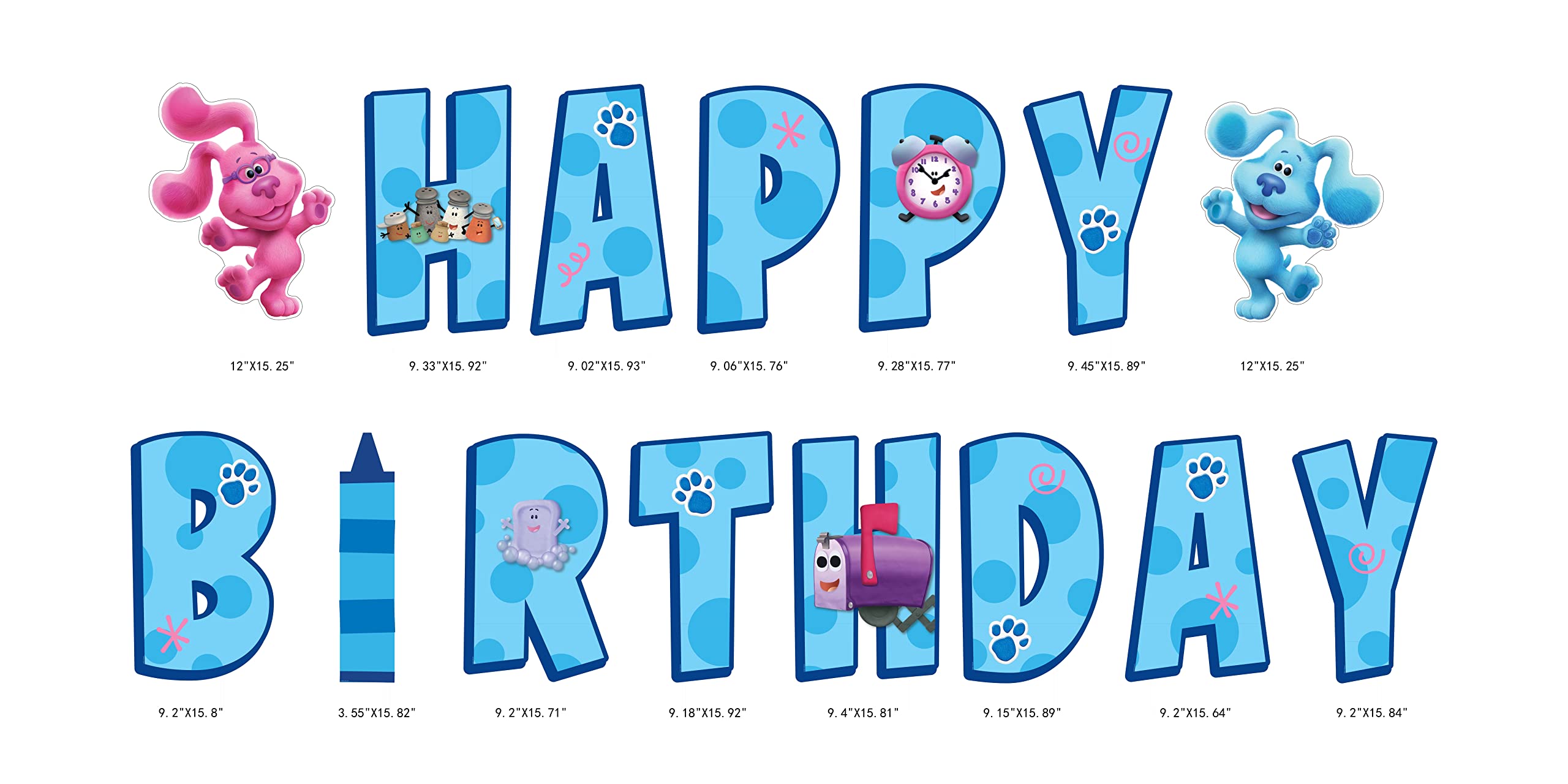 Snapklik.com : Blues Clues Happy Birthday Yard Signs