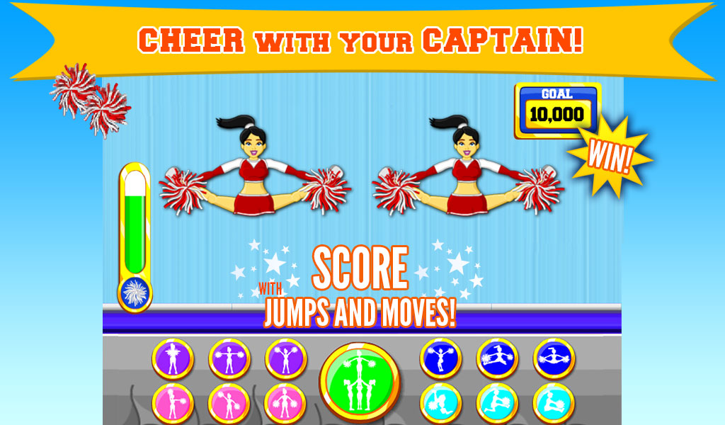 Just Cheer! All Star Cheerleader Game - Play Free Cheerleading & Dance ...
